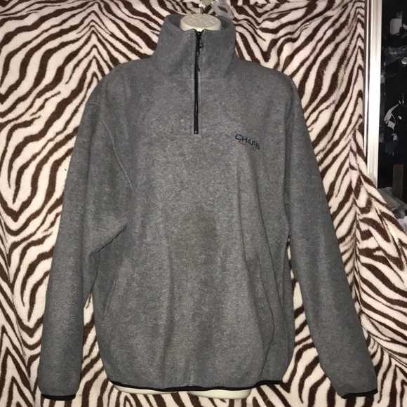 Chaps | Jackets & Coats | Chaps Ralph Lauren Small Grey Fleece | Poshmark